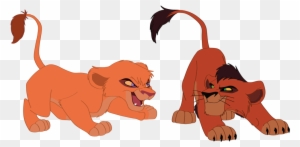 Simba Nala The Lion King Zira - Lion King Kovu And Vitani Base - Free ...