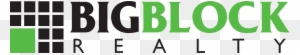 100% Commission Real Estate - Big Block Realty Logo - Free Transparent ...