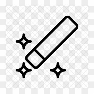 Vector Illustration Of Sorcerer Sorceress Wizard Magician - Magic Wand ...