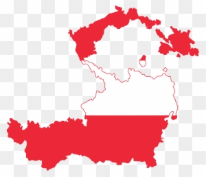 Open - Flag Map Of Austria - Free Transparent PNG Clipart Images Download