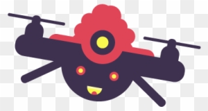 I've Drawn A Cute Drone - Cute Drone - Free Transparent PNG Clipart ...