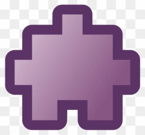 Illustration Of Purple Puzzle Piece - Icon - Free Transparent PNG ...