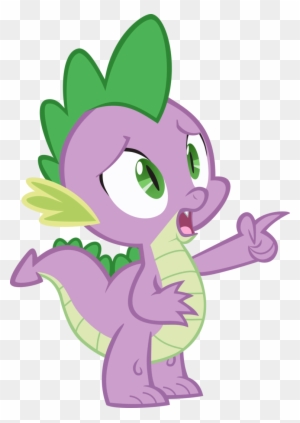Spike Concerned By Spyro4287 - Spike My Litlle Pony - Free Transparent ...