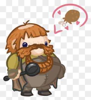 Bombur By Ijen-ekusas - Chibi Bombur - Free Transparent PNG Clipart ...