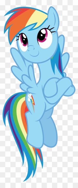 Vector - Mlp Rainbow Dash Vector Eq - Free Transparent PNG Clipart ...