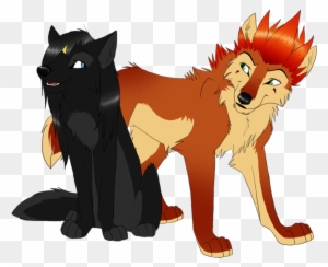 Axel And Koemi By Nightrizer On Deviantart - Anime Wolves And Foxes ...
