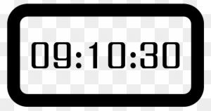 Digital Clock Tools Free Clipart Images Bclipart - Digital Clock 9 00 ...