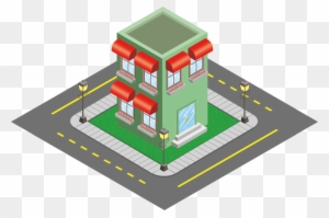 Isometric Building Png Iso - Free Transparent PNG Clipart Images Download