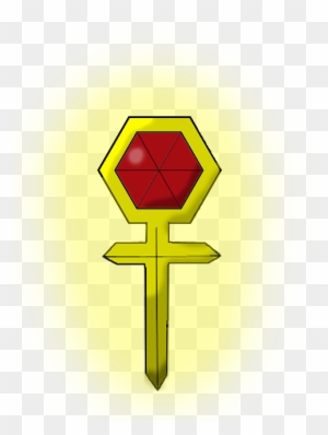 Gold Relic By 15crashbandicoot15 - Cross - Free Transparent PNG Clipart ...