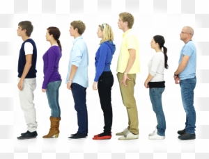 People Standing Behind Clipart Png - Man Silhouette Transparent ...