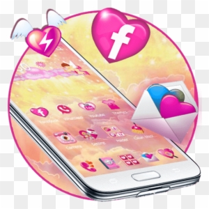 Valentine Love Cupid Theme - Mobile Phone - Free Transparent PNG ...