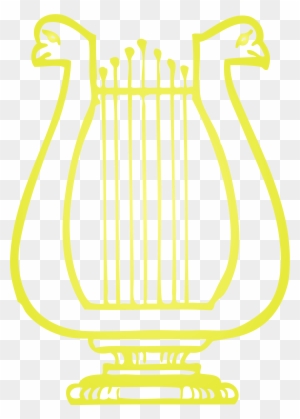 Golden Lyre - Lyre Instrument - Free Transparent PNG Clipart Images ...