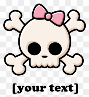 Pink Skulls With Bows