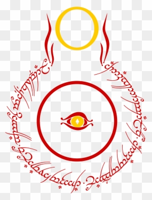 28 Collection Of Eye Of Mordor Drawing - Lord Of The Rings Vector ...