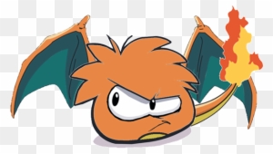 Puffle And Charizard Fusion - Club Penguin Puffles Pokemon - Free ...