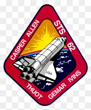 Sts 95 Patch Nasa Clipartist - Space Shuttle Clipart - Free Transparent ...