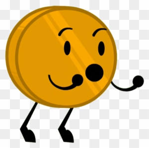 Coiny - Bfdi Coiny - Free Transparent PNG Clipart Images Download