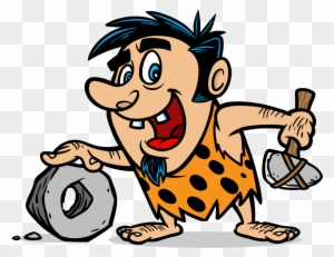 Caveman Wheel Gif