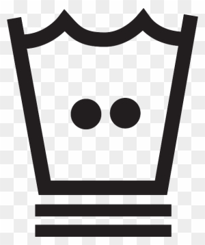 Wash Symbol, Laundry, Clothing, Care, Directions, Warm, - Warm Machine ...