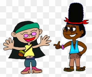 Kuki And Gerald As Hippies By Ktd1993 - Cartoon - Free Transparent PNG ...