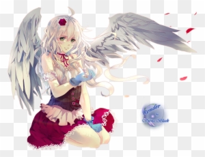 Picture - Anime Girl With Wings - Free Transparent PNG Clipart Images ...