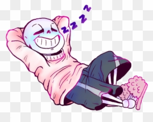 A Transparent Sleepy Sans Nappin' On Your Blog * - Sans The Skeleton ...