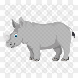 Rhinoceros Icon - Icon - Free Transparent PNG Clipart Images Download