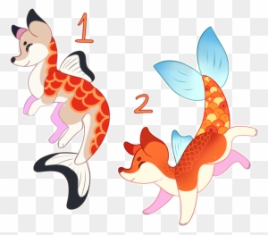 Koi Fox Ota - Koi Fox Ota - Free Transparent PNG Clipart Images Download