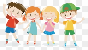 Happy Children - Happy Cartoon Kids - Free Transparent PNG Clipart ...