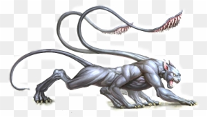 Test - Pathfinder Displacer Beast - Free Transparent PNG Clipart Images ...