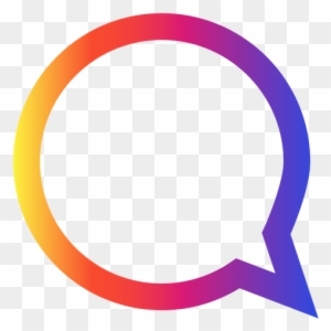 Instagram Chat Bubble Button Transparent Png - Circulo Colorido ...