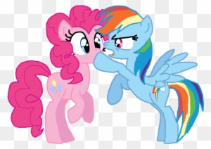 My Little Pony Rainbow Dash And Pinkie Pie Kiss Pinkie Pie Free