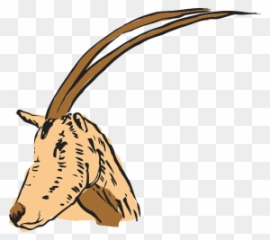 Antelope Running, Art, Forest, Horns, Animal, Scared, - Running ...