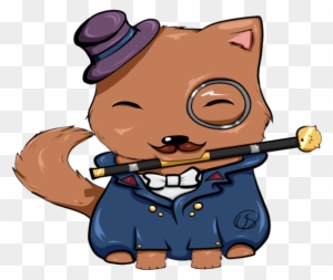 Chibi Gentleman Nasus By Capta-caelum - Cartoon - Free Transparent PNG ...