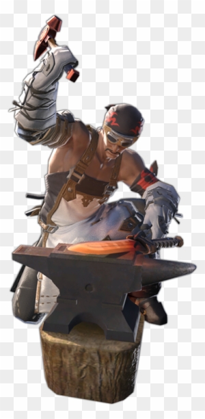 Blacksmith - Fantasy Blacksmith Png - Free Transparent PNG Clipart ...