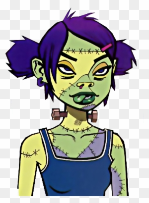 Girl Frankenstein Cartoon - Bride Of Frankenstein Cartoon Pinup - Free ...