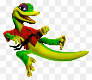 My Render 252 By Nickanater1 - Gex The Gecko Png - Free Transparent PNG ...