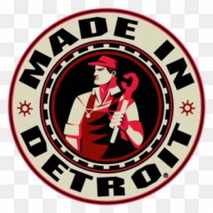 Made In Detroit Vintage Workman Sticker - Devil's Canyon Brewery San ...