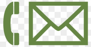 Illustration Of Phone And Envelope - Call And Email Icon - Free ...