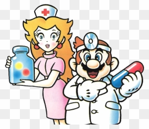 The Video Game Art Archive - Dr Mario And Nurse Peach - Free ...