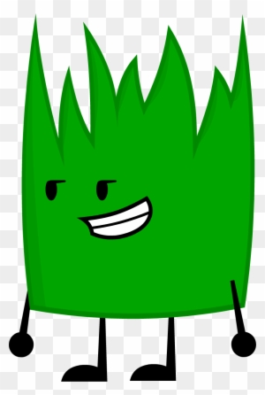 Grassy - Bfdi Grassy - Free Transparent PNG Clipart Images Download