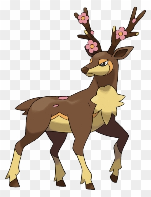 Winter Sawsbuck By Ambercatlucky2 Winter Sawsbuck By - Cute Pokemon ...