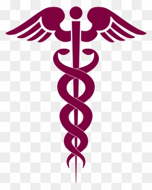Medical Symbol With Two Snakes And Large Wings - Rod Of Asclepius Vs ...