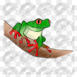 Tree Frog Clipart Amphibian - Frog - Free Transparent PNG Clipart ...