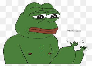 Pepe Button - Pepe The Sad Frog - Free Transparent PNG Clipart Images ...