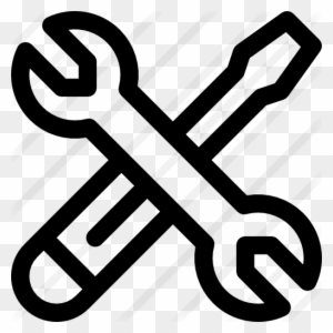 Repair Tools - Spanner And Screwdriver Icon - Free Transparent PNG ...