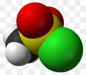 Mesyl Chloride 3d Vdw - Methanesulfonyl Chloride - Free Transparent PNG ...