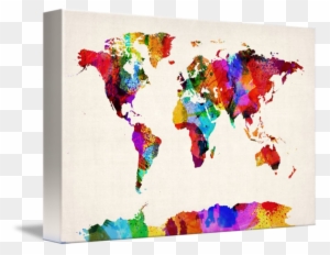 Share On Tumblr - World Map - Free Transparent PNG Clipart Images Download