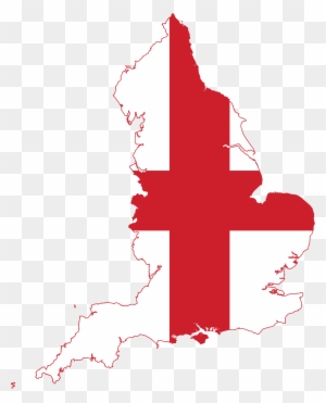 Uk Counties Flags Map By Britannialoyalist - England - Free Transparent ...