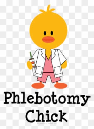 Phlebotomy Cartoon - Phlebotomy Chick Magnet - Free Transparent PNG ...